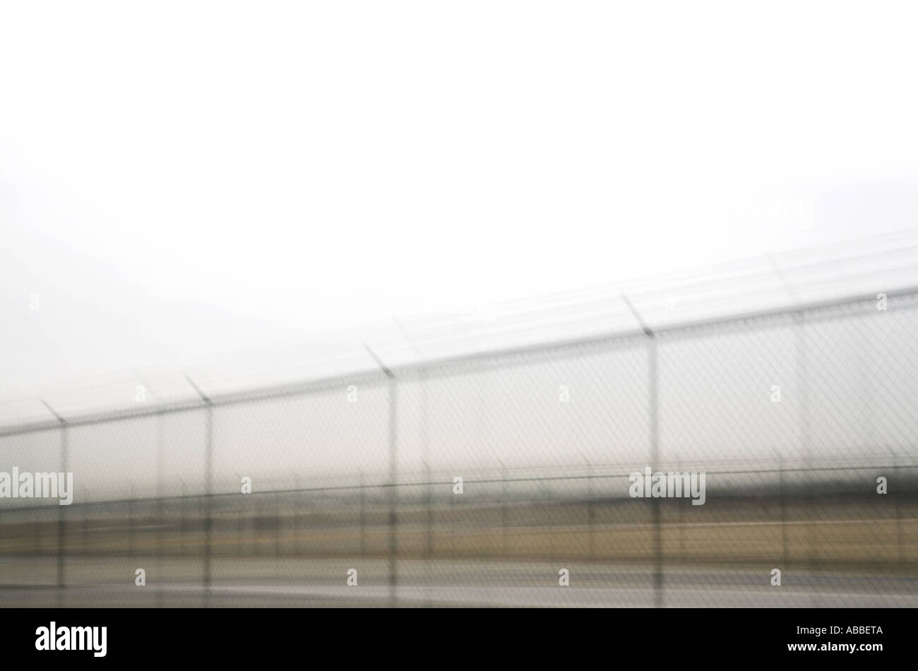 A section of chain linked fence securing perimeter Stock Photo - Alamy
