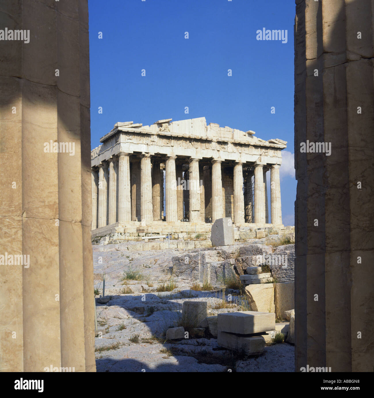 Tumbled columns hi-res stock photography and images - Alamy