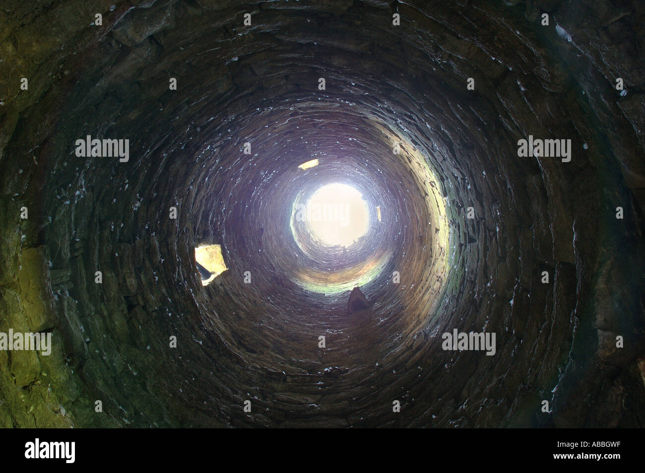 Round tower inside Kells, Ireland 2006 Stock Photo - Alamy