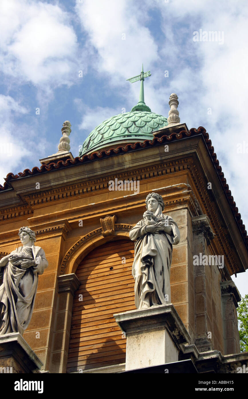 Lower section of the Royal Palace Budapest Hungary Stock Photo - Alamy
