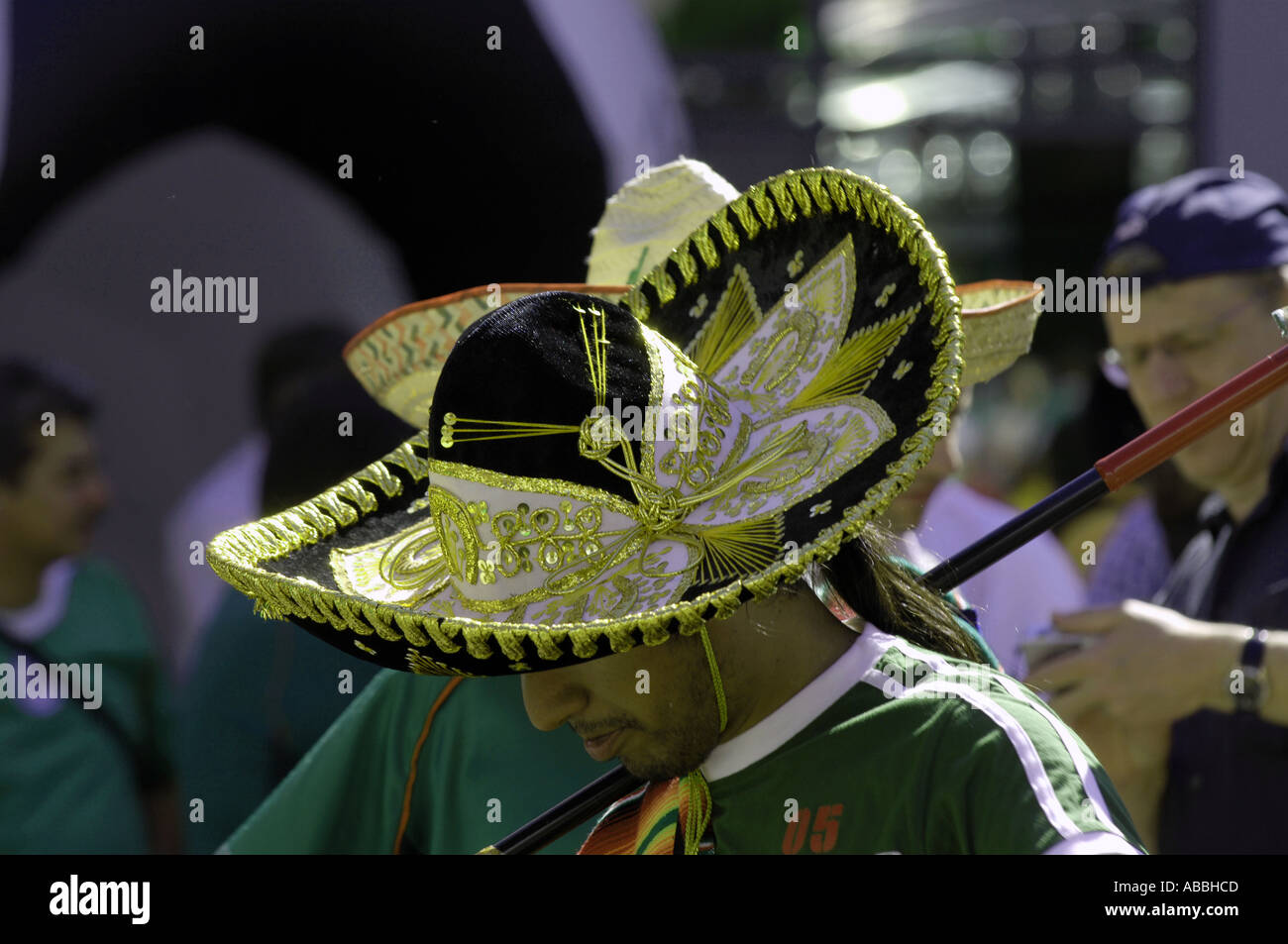 mexico football fan mexican Stock Photo - Alamy