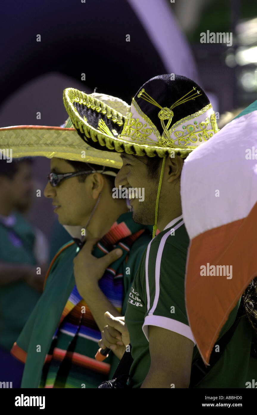 mexico football fan mexican Stock Photo - Alamy