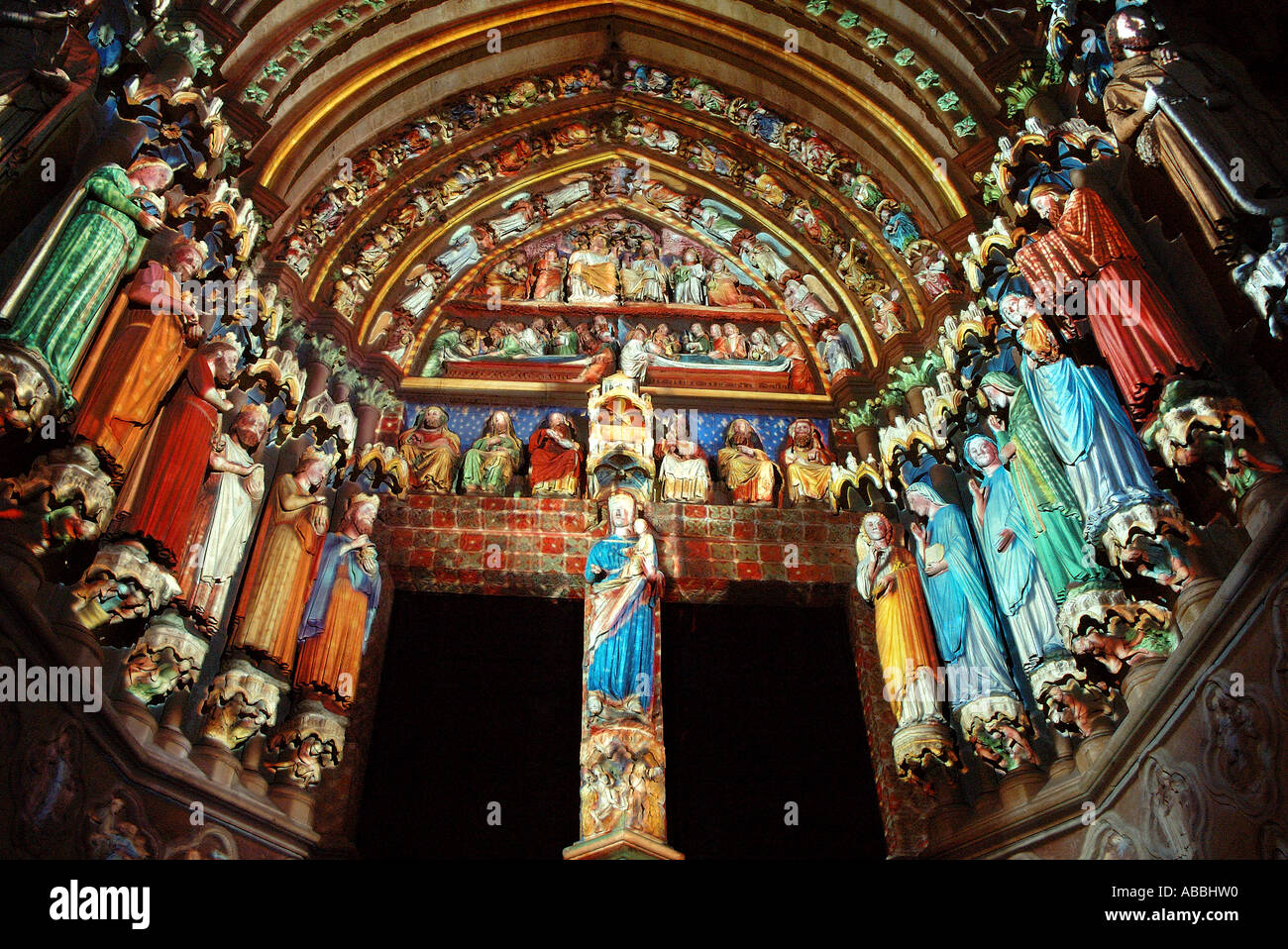 AMIENS CATHEDRAL THE CATHEDRAL OF NOTRE DAME 1220, FRANCE Stock Photo ...