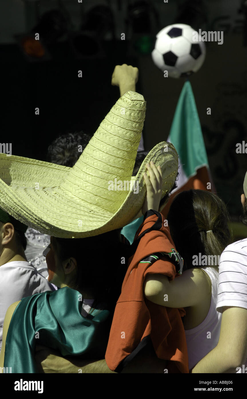 Brazil fans celebrate victory hi-res stock photography and images - Alamy
