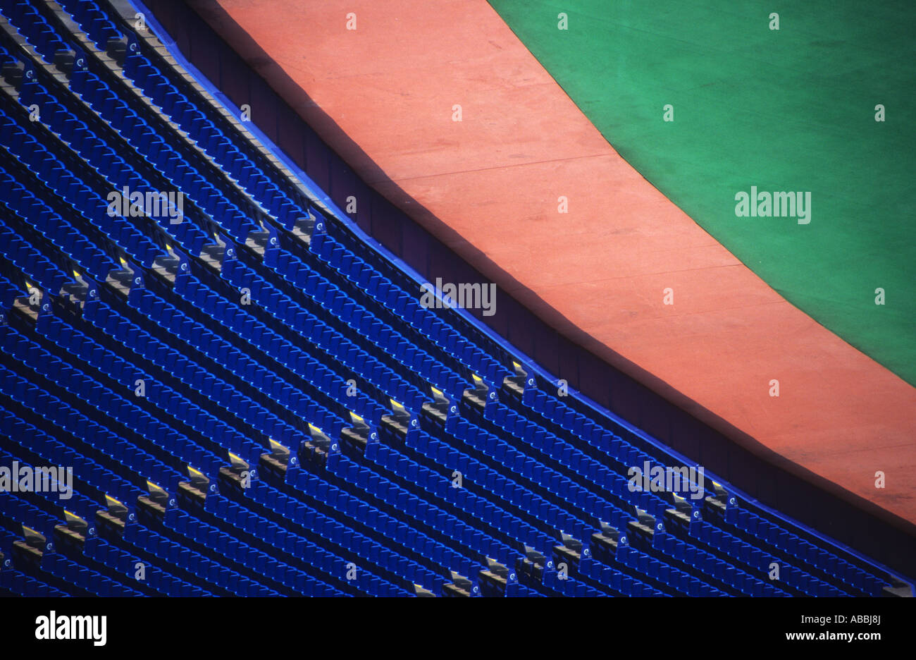 graphic colourful shape of a seating curve at the sports stadium Stock ...