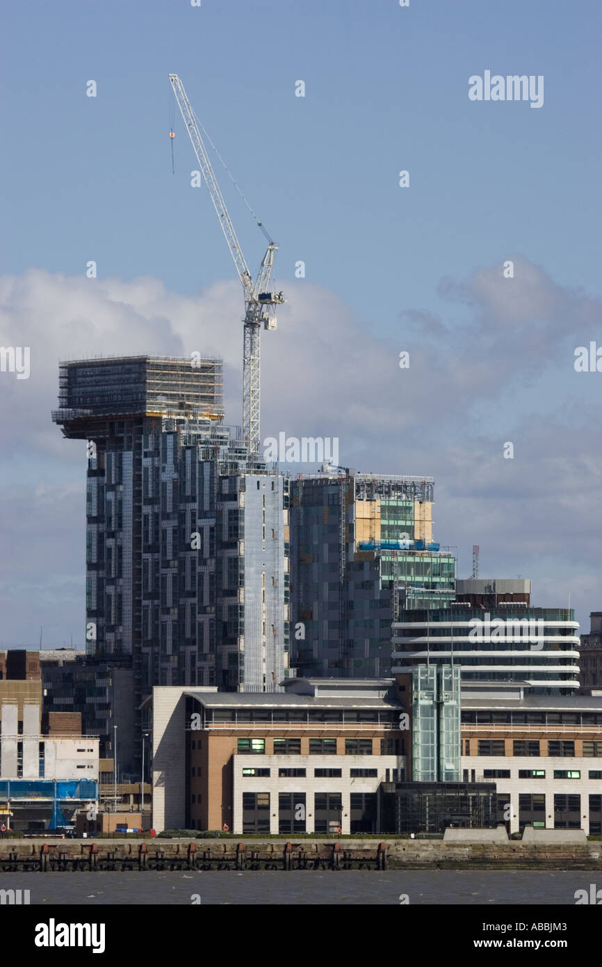 New Building, Liverpool waterfront Stock Photo - Alamy