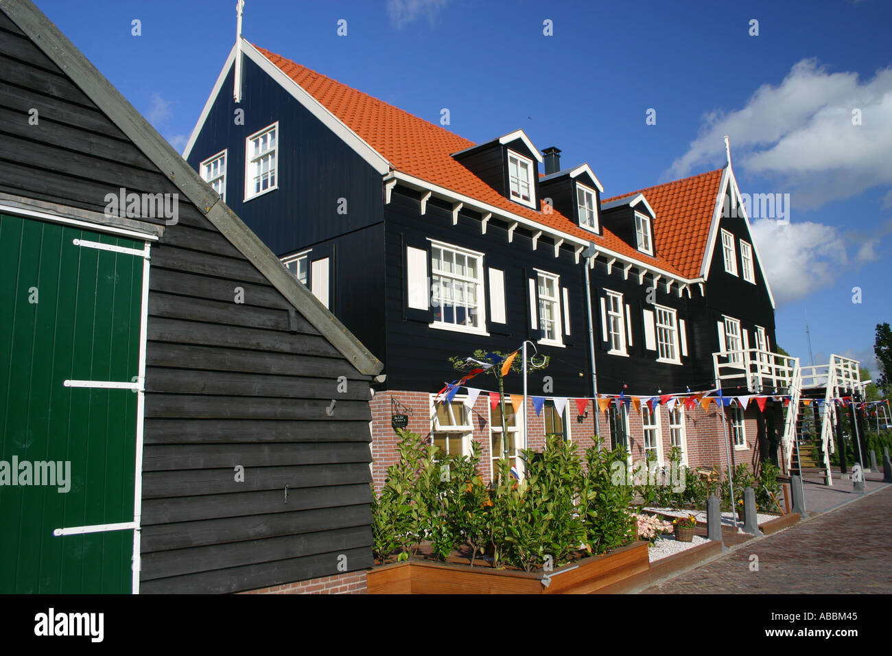 Houses in Marken Netherlands Stock Photo - Alamy