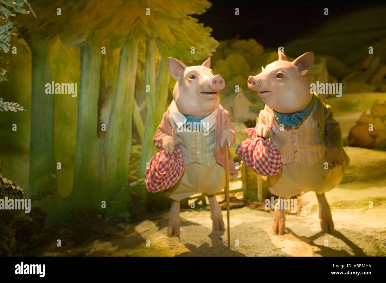 Pigling bland at the World of Beatrix Potter Museum in Bowness on ...