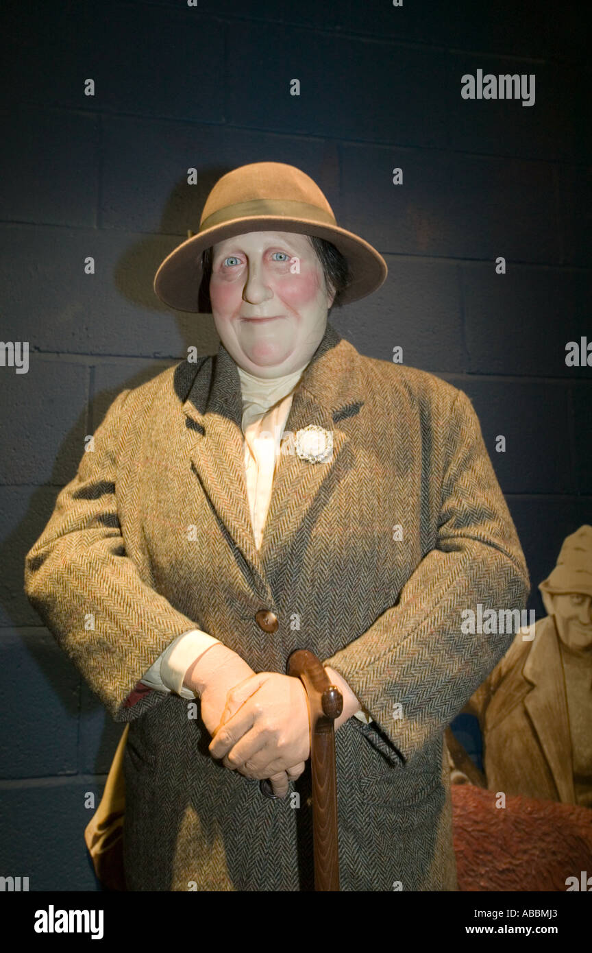 Beatrix Potter at the World of Beatrix Potter in Bowness on Windermere ...