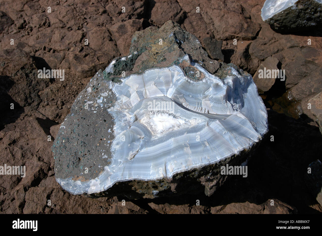 Wanda Mine Semi precious stone open mine exploited using tunnels ...