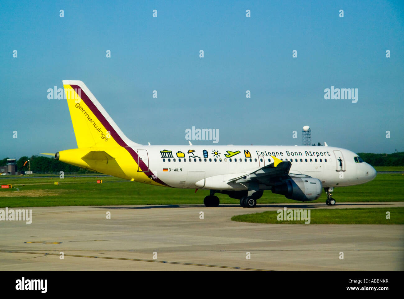 German Wings plane Stock Photo - Alamy