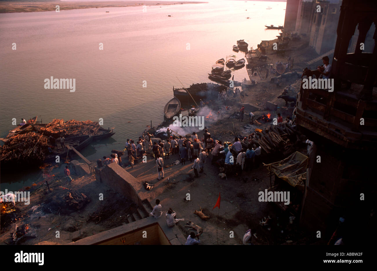 Banaras aerial hi-res stock photography and images - Alamy