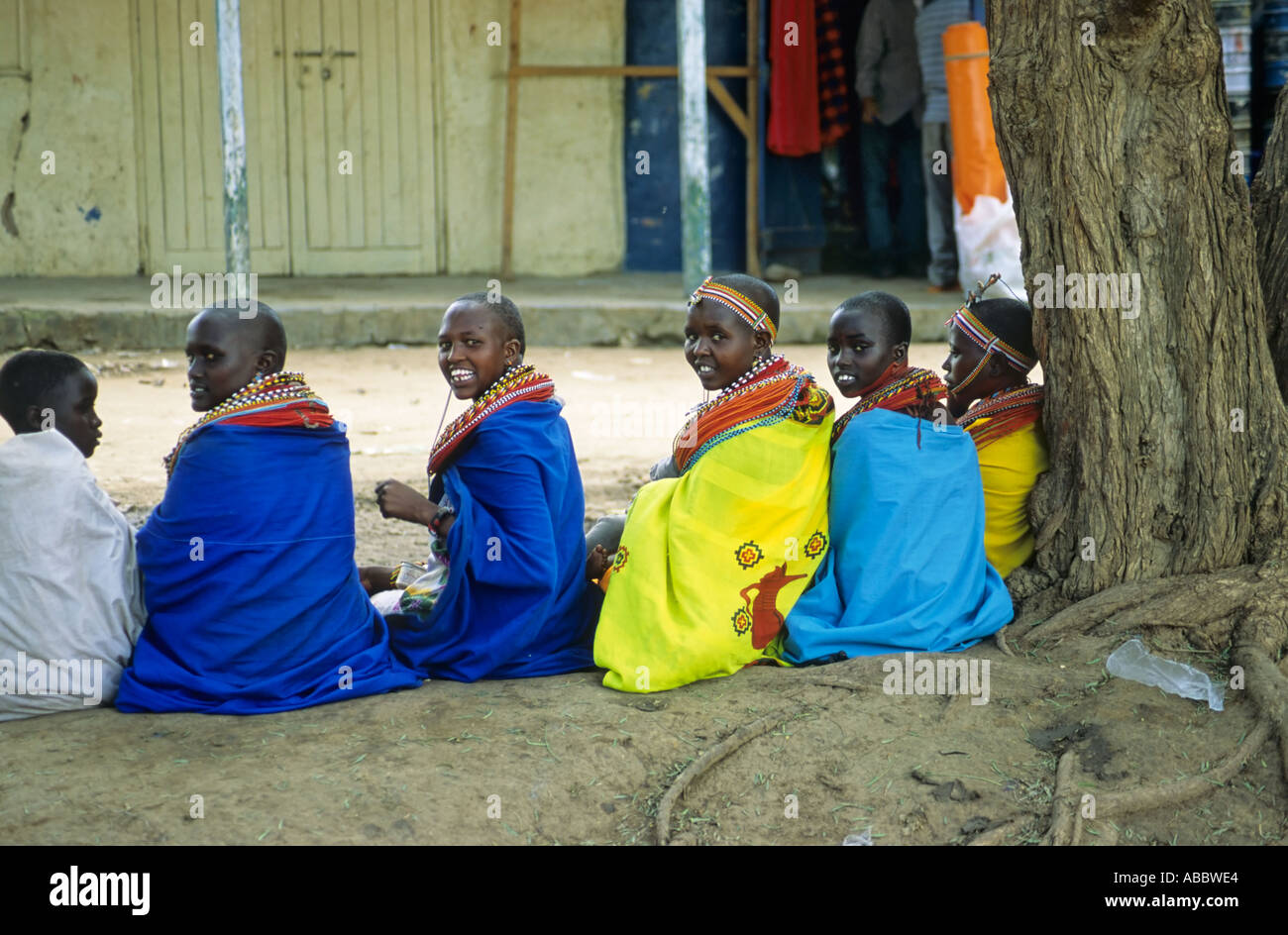 Samburu women, Maralal, Kenya Stock Photo - Alamy