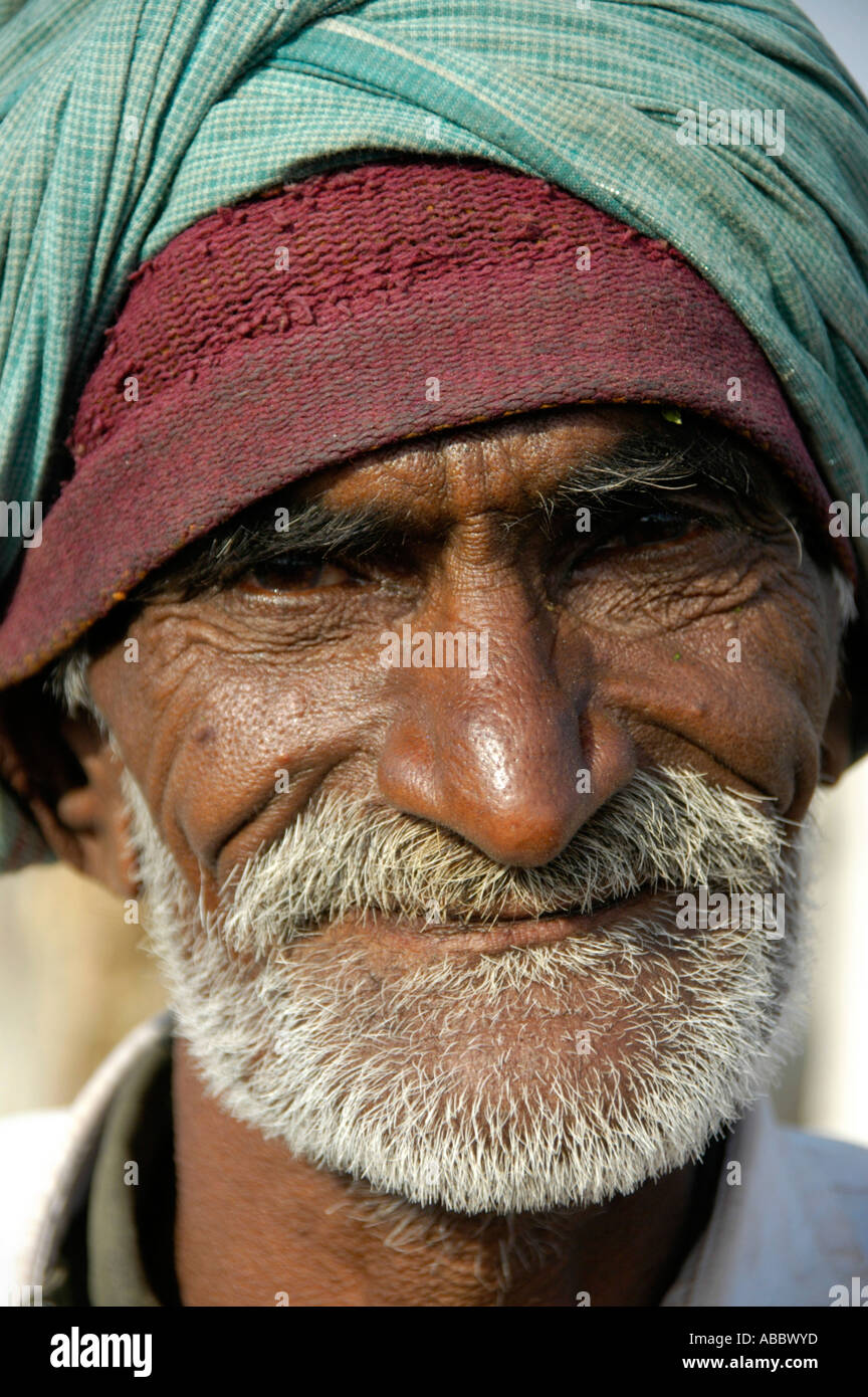 Portrait indian farmer smiling hi-res stock photography and images - Alamy