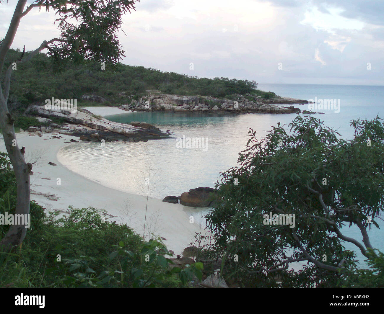 Secluded Beach on Lizard Island, Great Barrier Reef, Queensland Stock ...