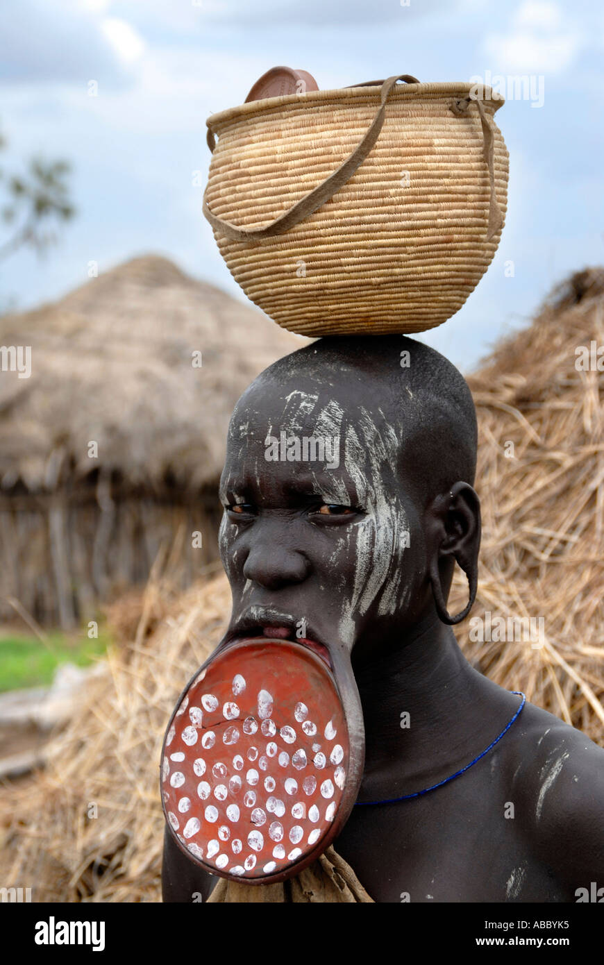 Mursi ear hi-res stock photography and images - Alamy