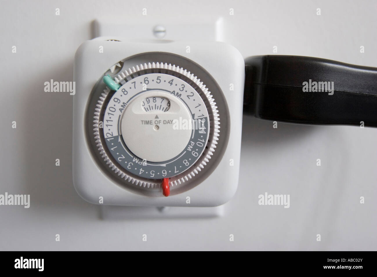 Timer for electrical appliances Stock Photo - Alamy