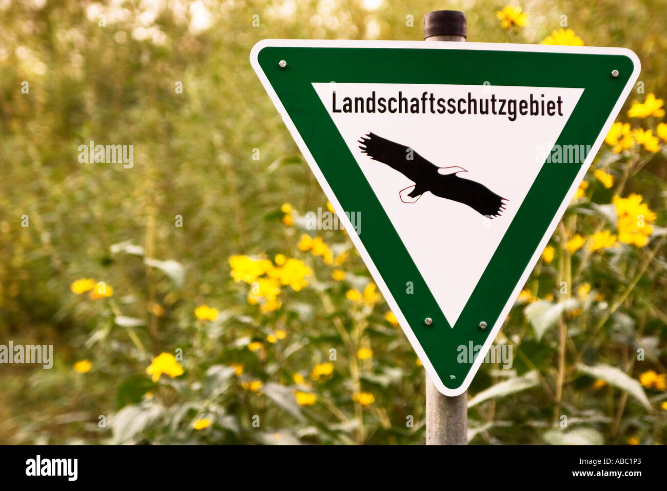 Landscape protection area sign hi-res stock photography and images - Alamy