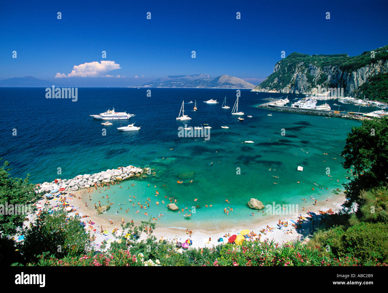 Marina Grande, Capri, Bay of Naples, Italy Stock Photo - Alamy