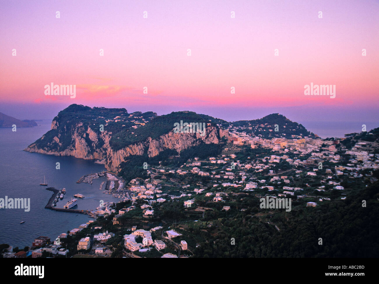 Capri, Bay of Naples, Italy Stock Photo - Alamy