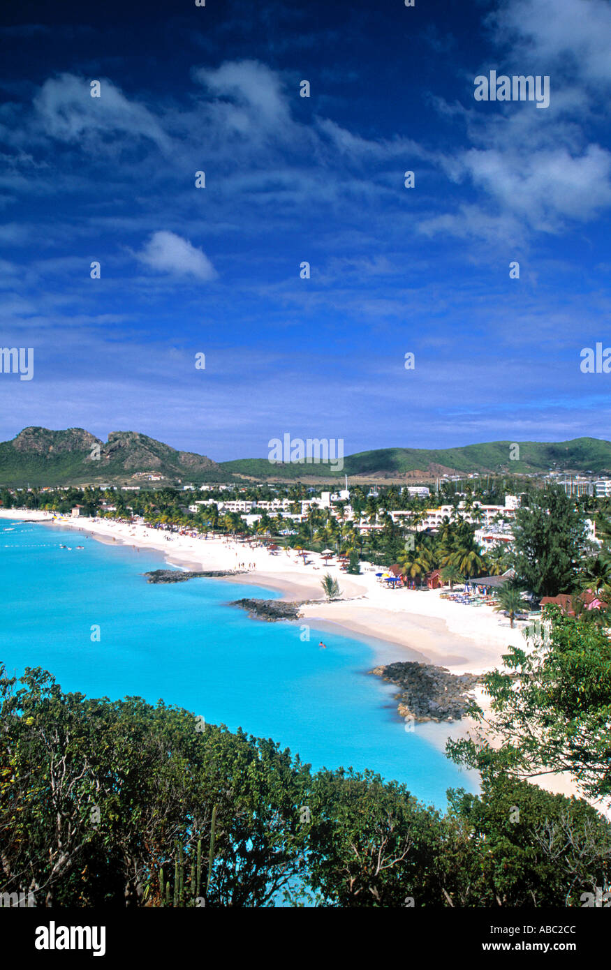 Jolly Harbour, Antigua, Caribbean Stock Photo - Alamy