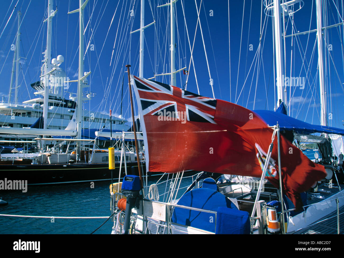 English Harbour, Antigua, Caribbean Stock Photo - Alamy