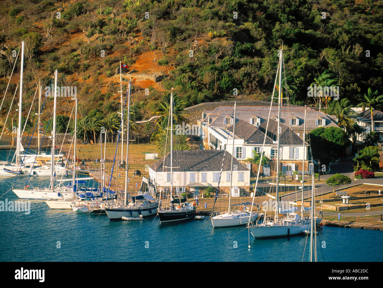 Nelson's Dockyard, Antigua, Caribbean Stock Photo - Alamy