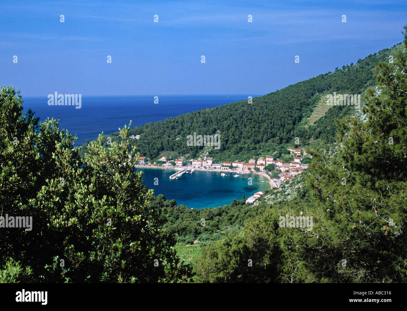Trstenik croatia coast adriatic hi-res stock photography and images - Alamy