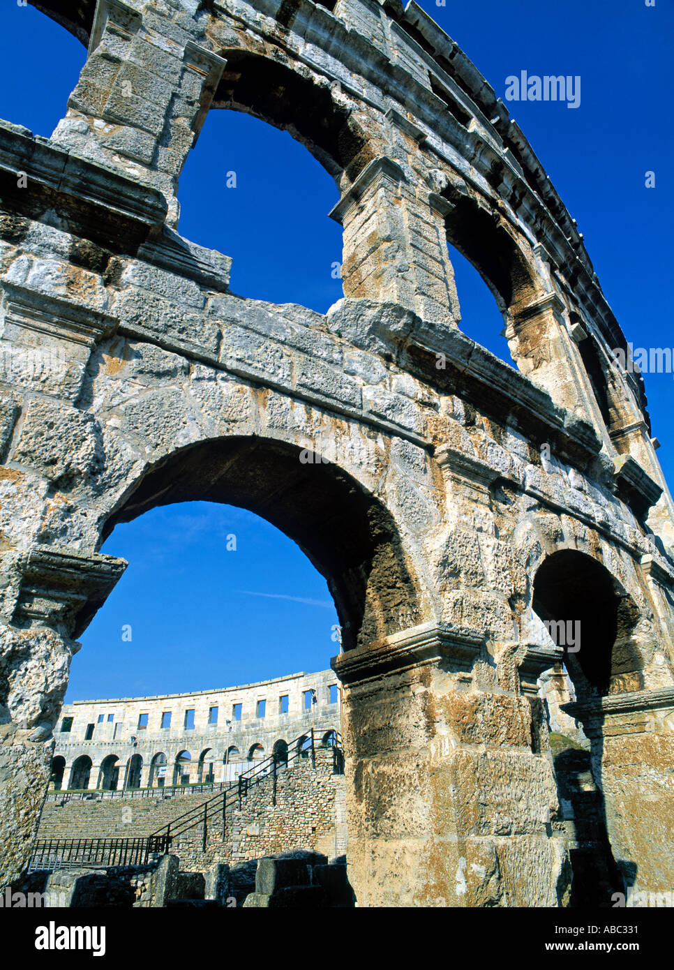 Roman Amphitheatre, Pula, Istria, Croatia Stock Photo - Alamy