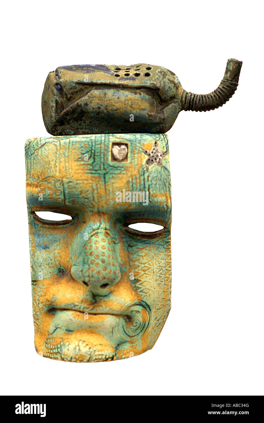 face mask portrait human visage 3d expression expressive mood Inspired ...