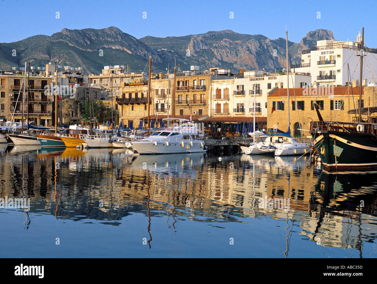 Kyrenia Harbour, Kyrenia, Northern Cyprus Stock Photo - Alamy