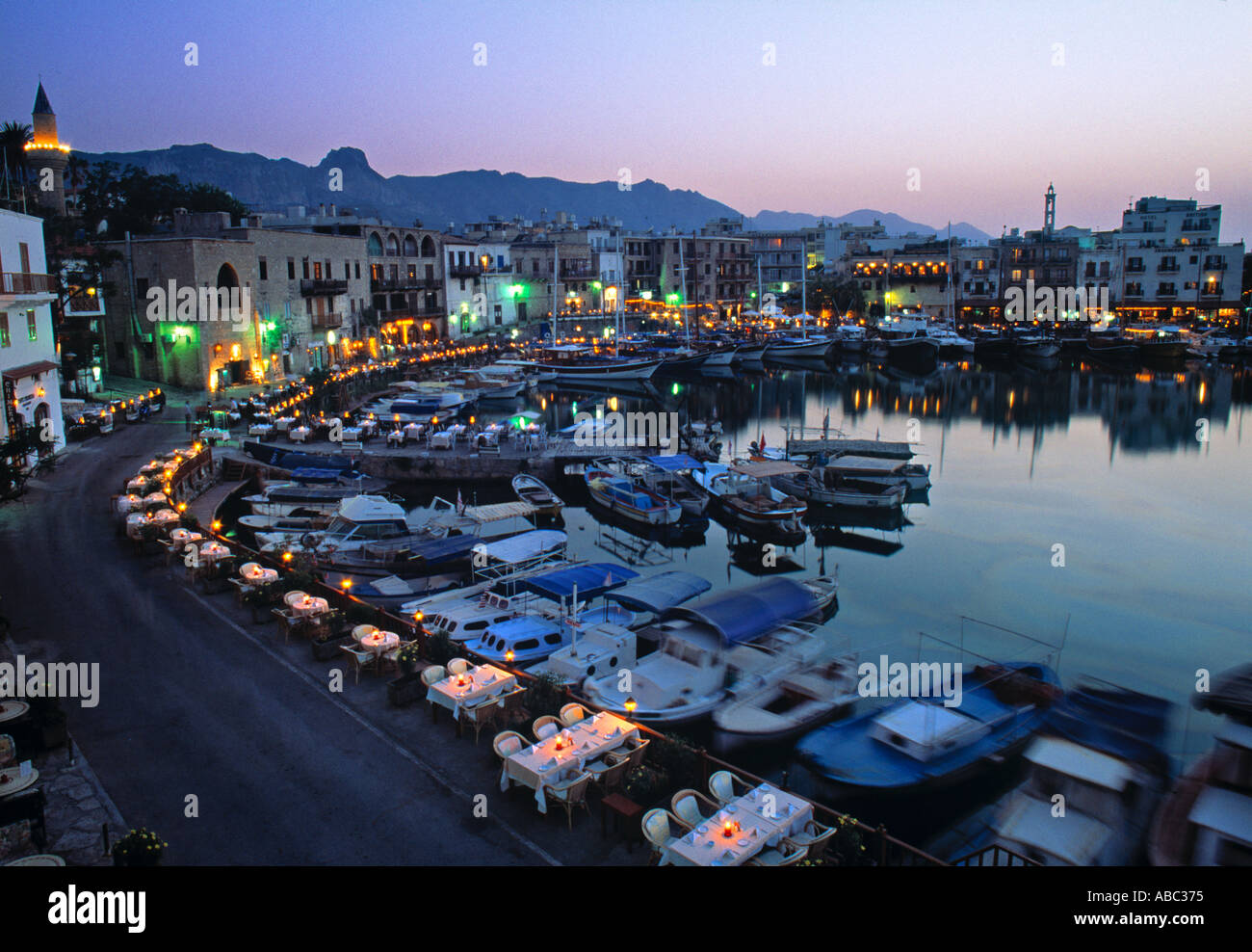 Turkish cypriot fishing port hi-res stock photography and images - Alamy