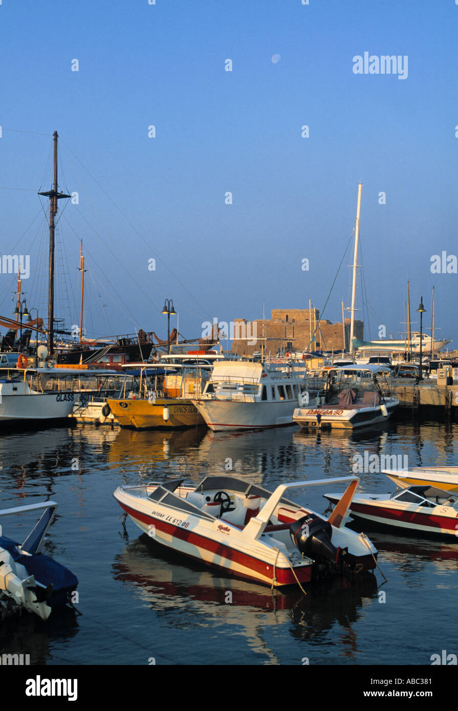 Pafos Castle, Pafos Harbour, Greek Cyprus Stock Photo - Alamy