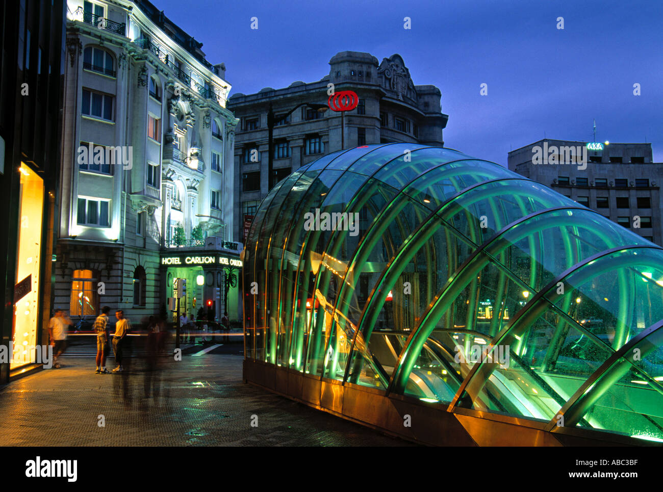 Bilboa metro hi-res stock photography and images - Alamy