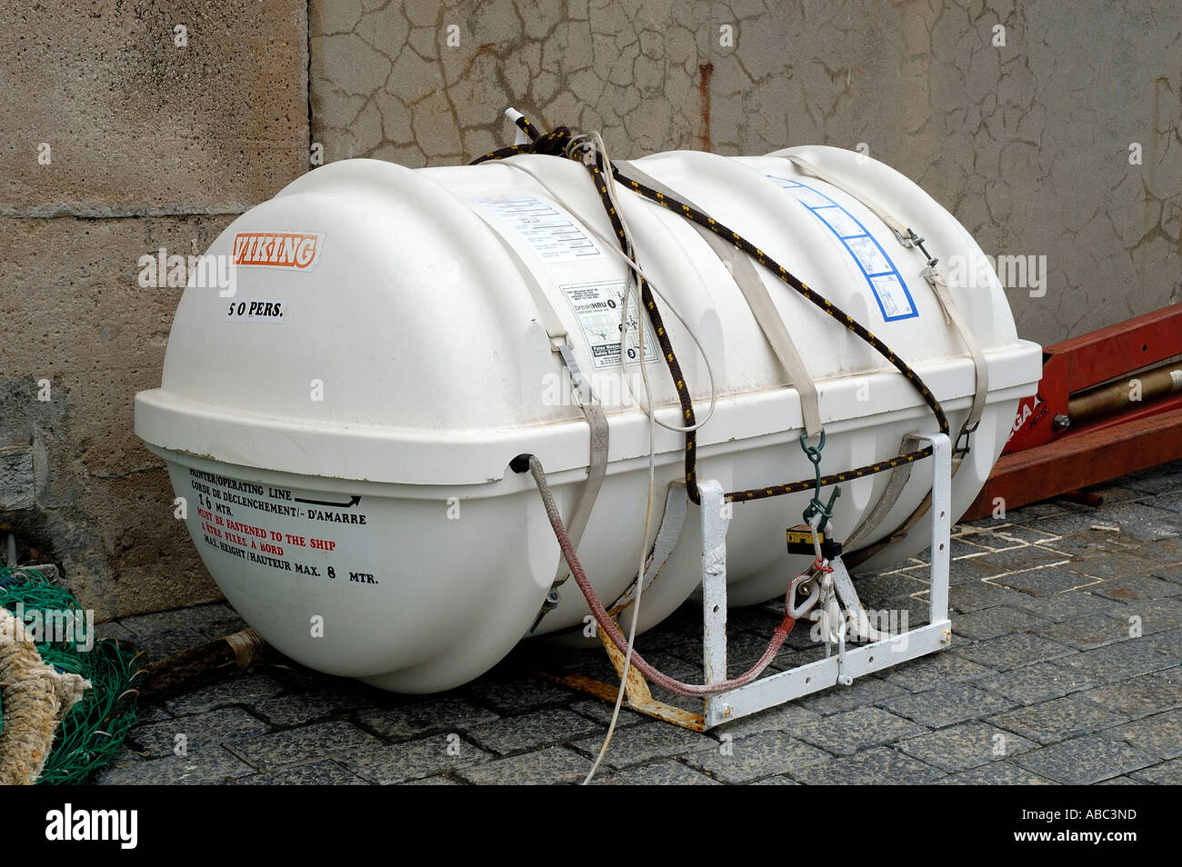 Lifeboat capsule hi-res stock photography and images - Alamy