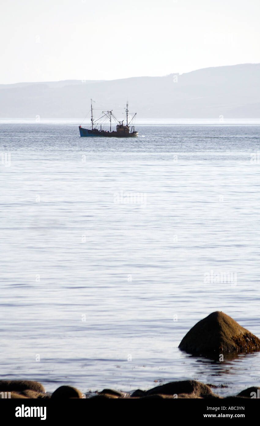 Fishing trawler, Arran, West Coast of Scotland, UK Stock Photo - Alamy