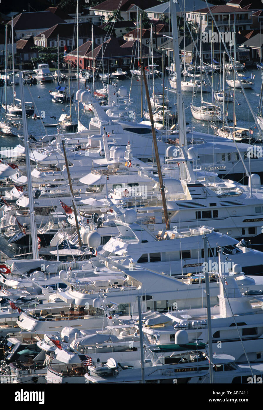Gustavia st barts harbour hi-res stock photography and images - Alamy