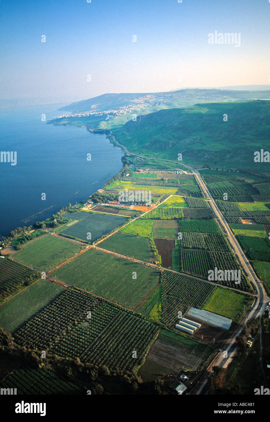 Eastern shore of Sea of Galilee, Israel Stock Photo - Alamy