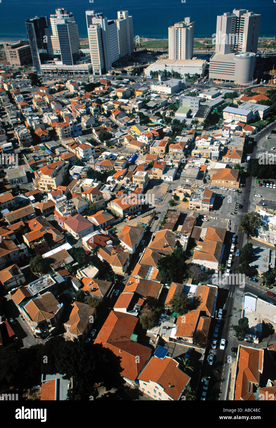 Tel Aviv from Shalom Tower, Israel Stock Photo - Alamy