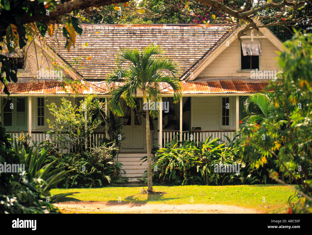 Balembouche Estate (former sugar plantation), St. Lucia, Caribbean ...