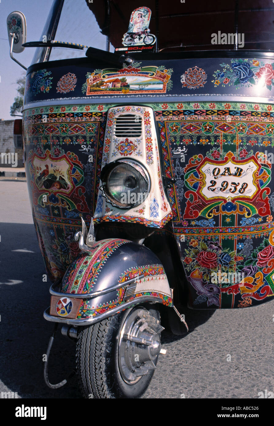 Rickshaw, Quetta, Baluchistan, Pakistan Stock Photo - Alamy
