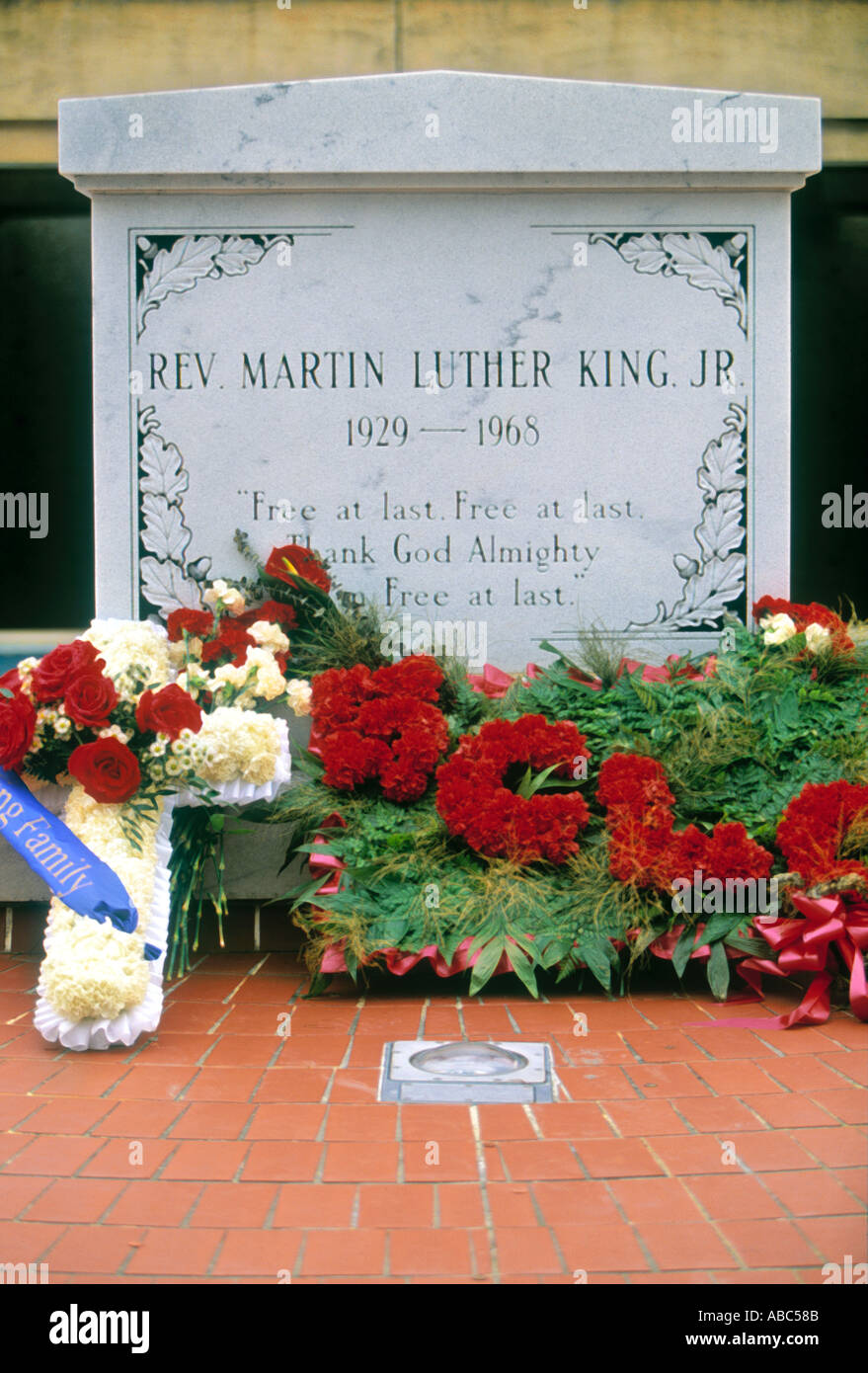 Martin Luther King Jr Gravestone