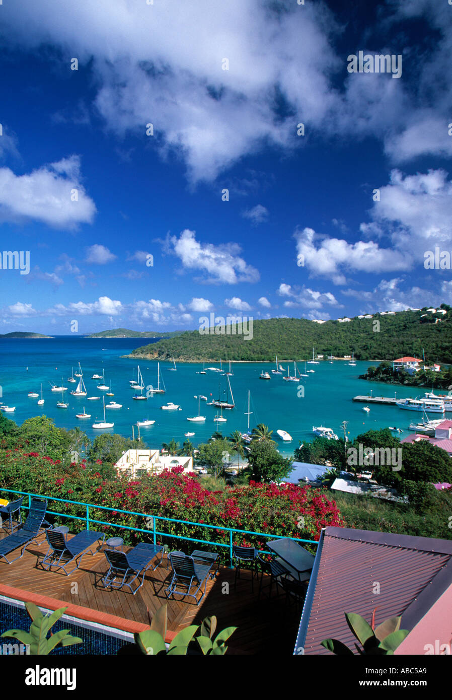 Cruz Bay, St. John, US Virgin Islands, Caribbean Stock Photo - Alamy