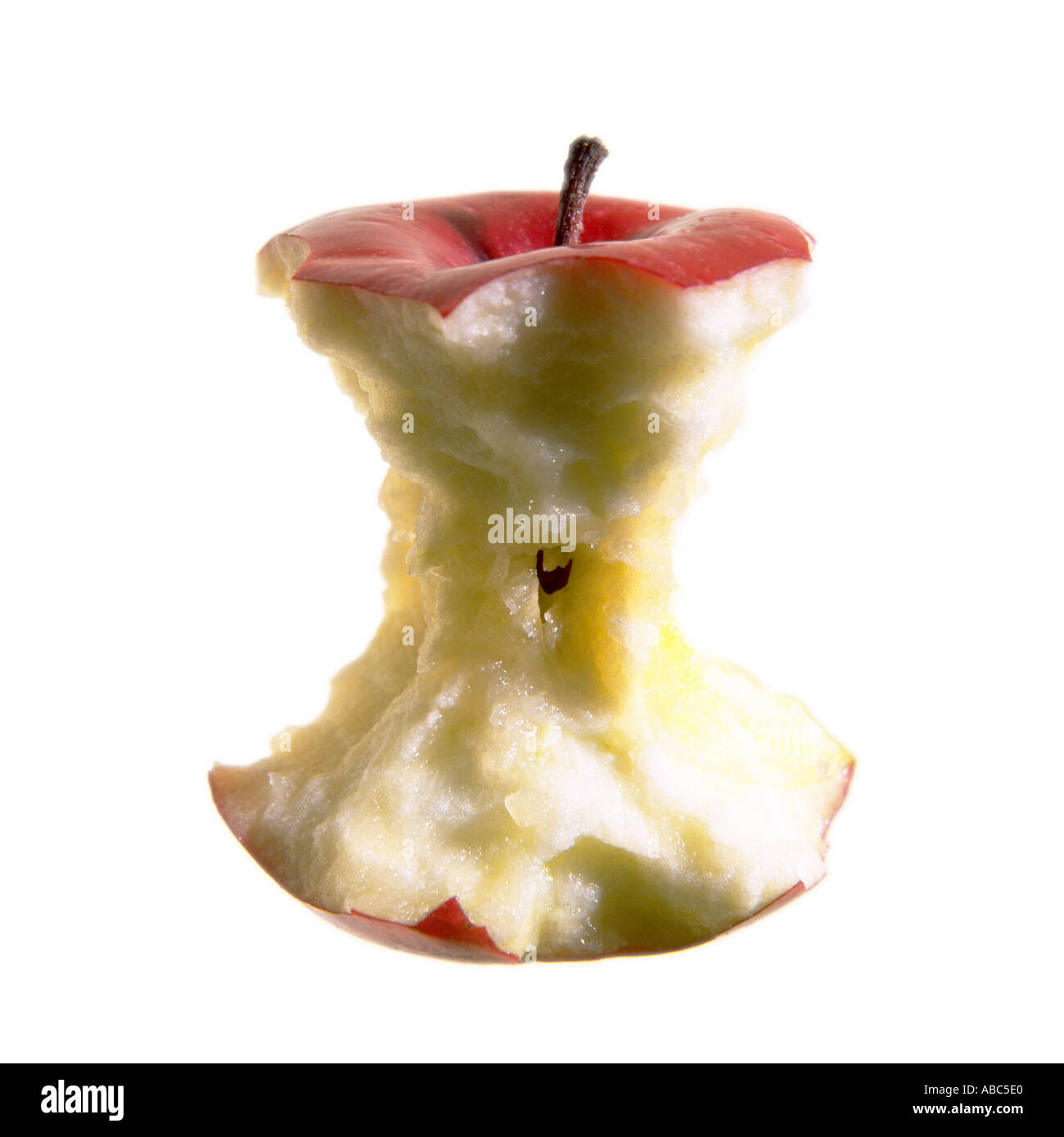 Apple core silhouette hi-res stock photography and images - Alamy