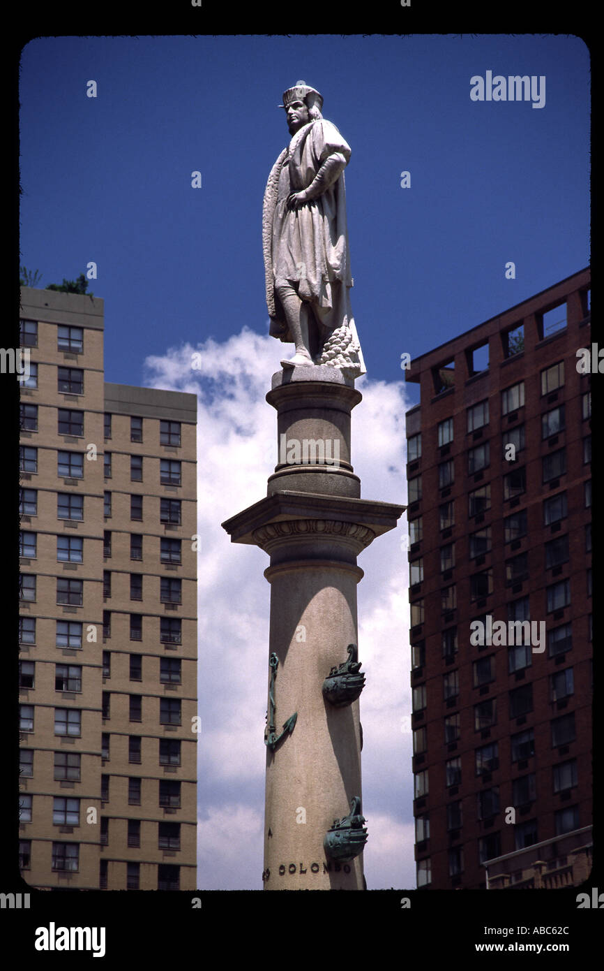 Christopher Columbus in Columbus Circle NYC Stock Photo - Alamy