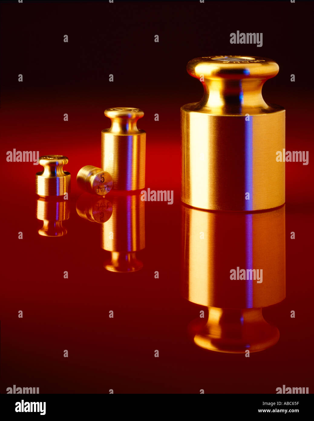 Financial - Precision weights of known mass used with a lever balance ...