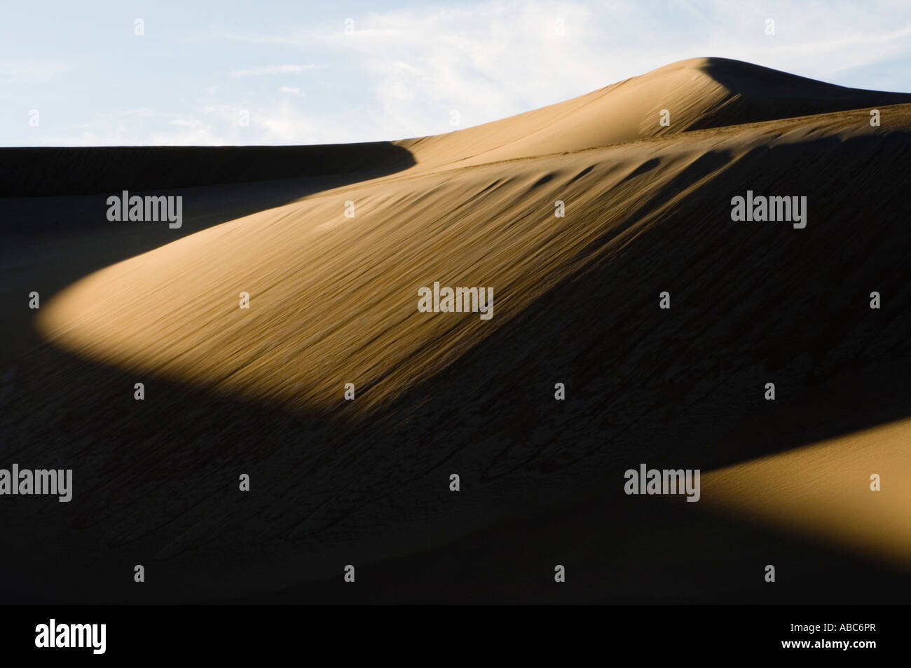 dunes, the Great Sand Sea, Western desert near Siwa oasis, Egypt Stock ...