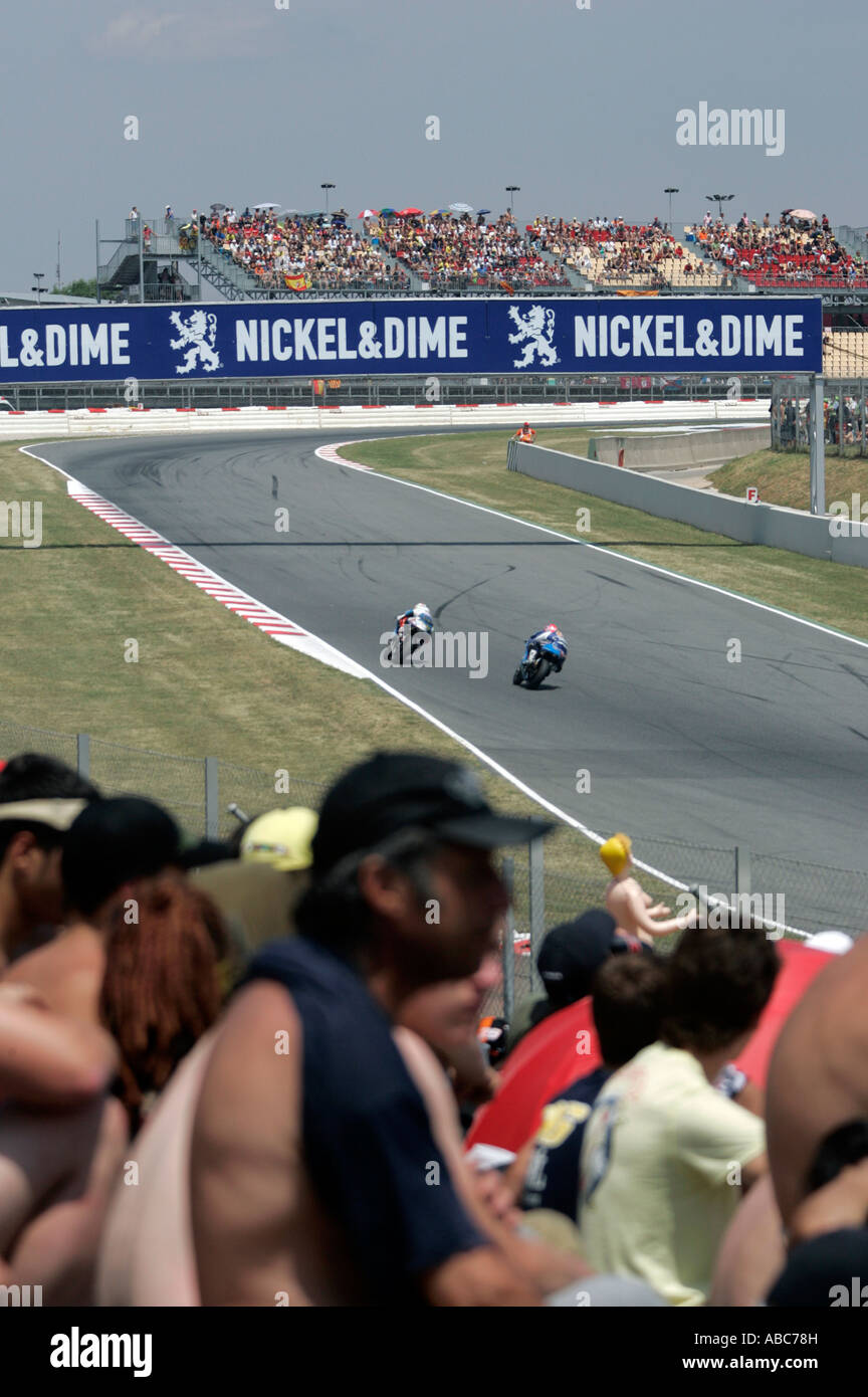 The 2007 Moto GP of Catalonia at the Montmelo circuit near Barcelona ...