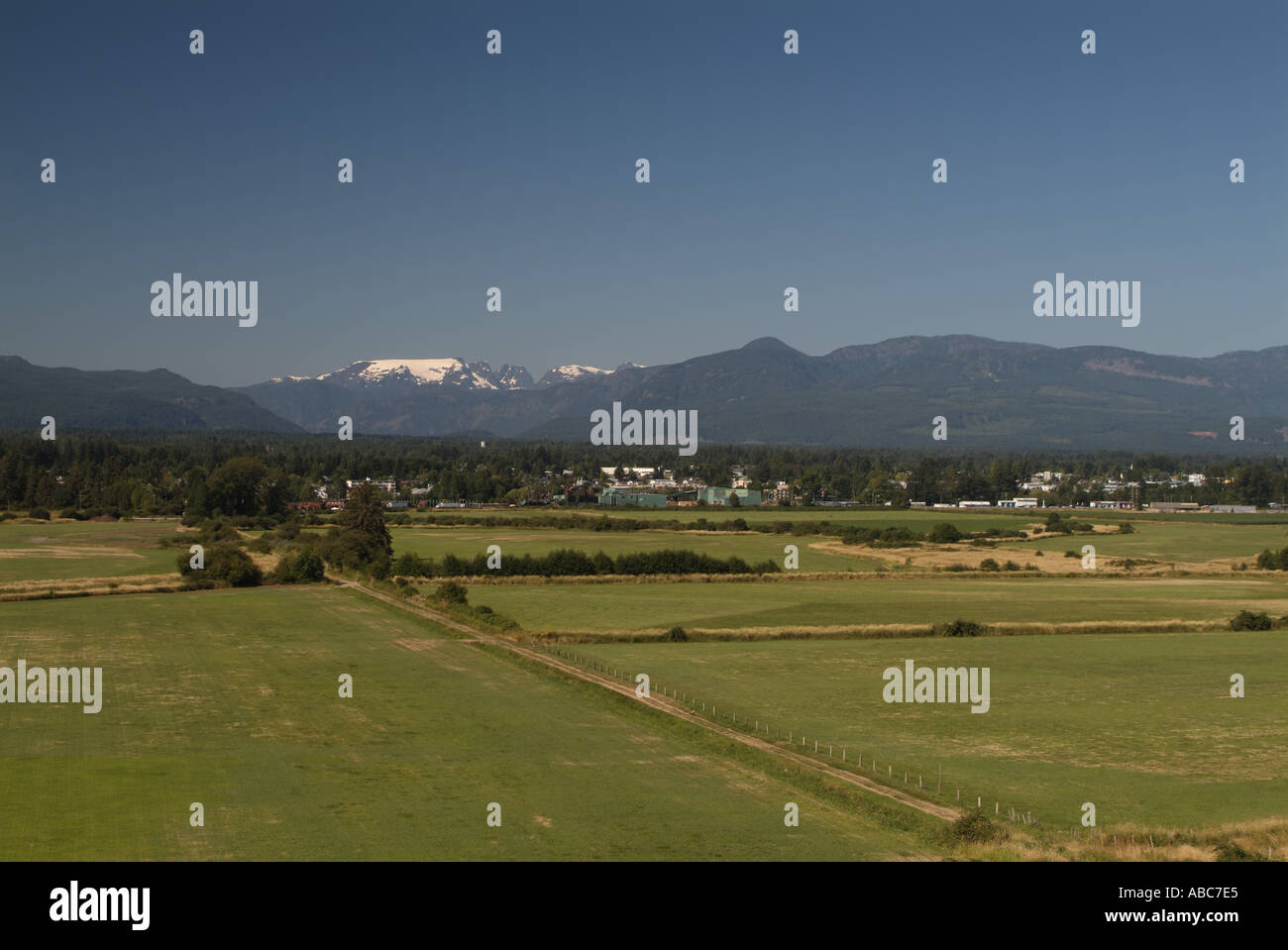 Comox Glacier and the Comox Valley Comox Valley Vancouver Island ...