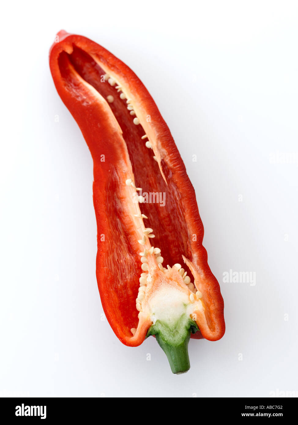 Cross section red capsicum hi-res stock photography and images - Alamy